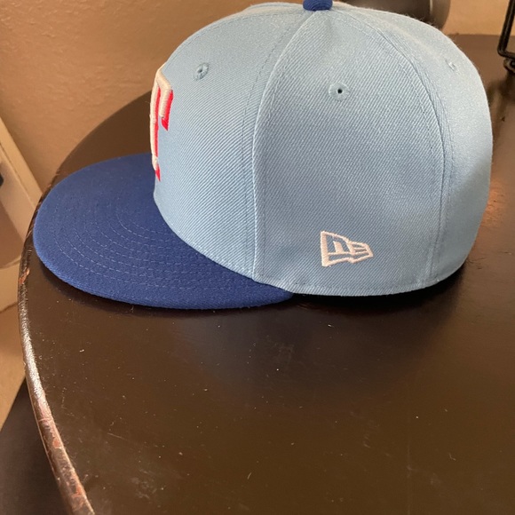New Era | Accessories | New Era Texas Rangers Powder Blue Hat | Poshmark